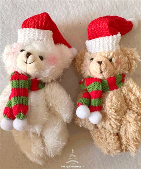 2개구매할인 연말선물 윈터베어 인형 키링 겨울 크리스마스 곰돌이 열쇠고리 키홀더 No1738 에이블리