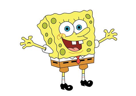 Спанч боб на белом фоне Zefirka Club фото и картинки