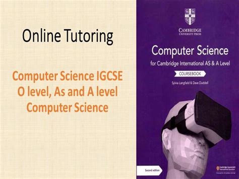tutoring for igcse o level a and as level computer science upwork