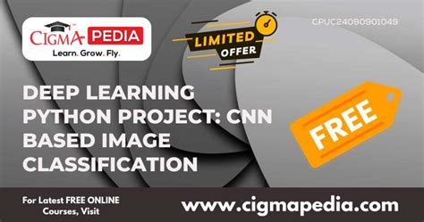 Deep Learning Python Project Cnn Based Image Classification Free Udemy Course Cigma Pedia