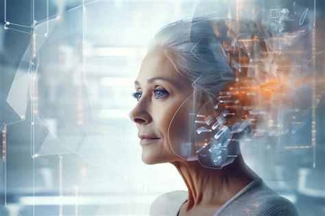 Premium Photo Anti Aging Clinic Modern Futurism Background