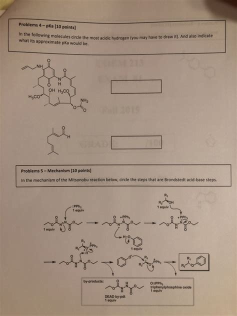 Solved Problem 1 ARIO 10 Points We Will Look At The Pka Chegg Com