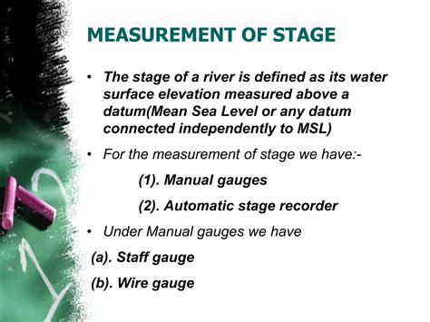 Stream Flow Measurement PPTX