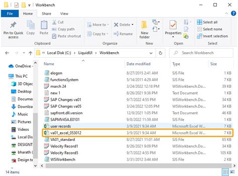 find the spreadsheet generated by workbench it should be in the
