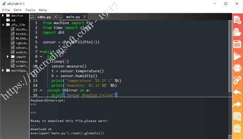 Reading Dht11 Sensor Data On Esp32 Esp8266 With Micropython