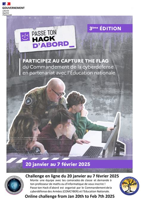 Passe Ton Hack Dabord École Internationale Paca Manosque