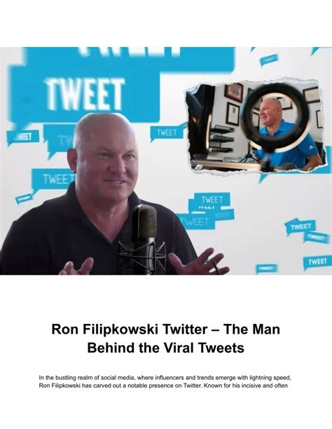 Ppt Ron Filipkowski Twitter The Man Behind The Viral Tweets Powerpoint Presentation Id
