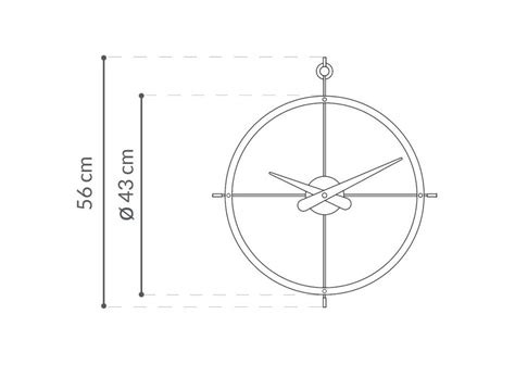 Horloge Murale Design Puntos N Wilhelmina Designs