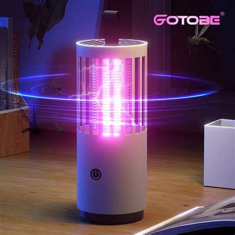 전기 충격 및 팬 2 In 1 모기 킬러 램프 365nm 자외선 생체 공학 Co2 버그 재퍼 트랩 파리 곤충 Usb 모기 조명