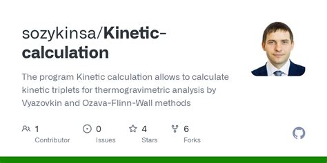 GitHub Sozykinsa Kinetic Calculation The Program Kinetic Calculation Allows To Calculate