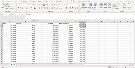 Excel Formula How To Make Criteria In Averageifs Update Automatically Stack Overflow