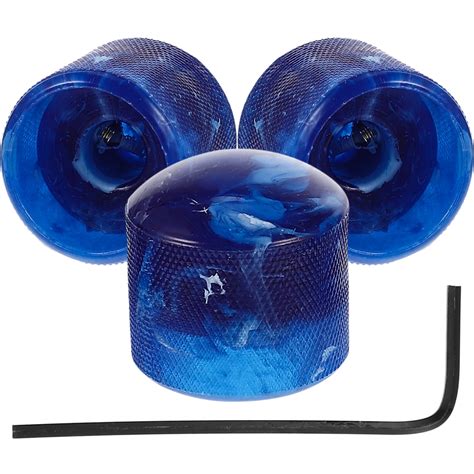 Blue Tone Knobs Amps Electric Guitar Replacement Set