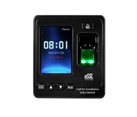 Essl SF100 ID Black Fingerprint Time Attendance And Access