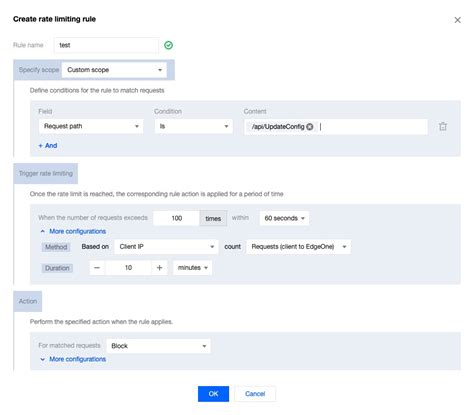 Web Protection Rate Limiting Tencent Edgeone