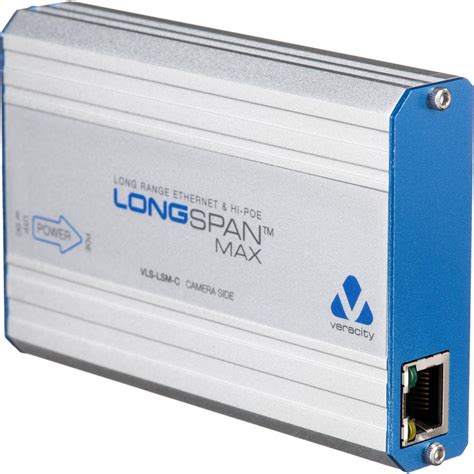 Veracity Longspan Max Hi Poe Extender Lado De Cámara Extiende Redes