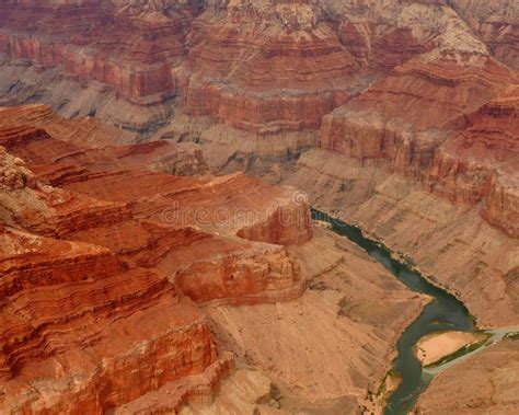 Aerial View Grand Canyon Arizona Stock Image Image Of Canyon Stratum