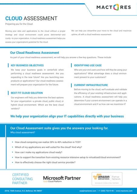 Which Cloud It All Starts With Assessing Application Readiness Ppt