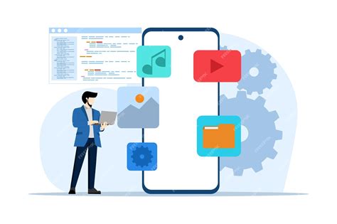 Premium Vector Vector Illustration About Concept Of Web Development Or Programming Language