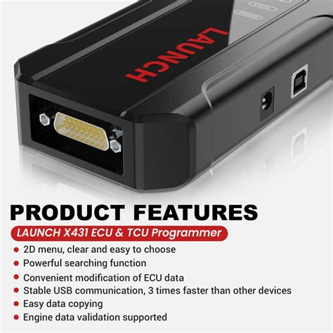 2023 Launch X 431 ECU TCU Programmer Standalone Cloning Device For ECU Data Reading Writing