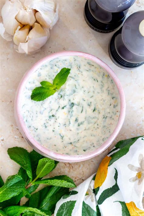 Mint Yogurt Sauce Carmy Easy Healthy Ish Recipes