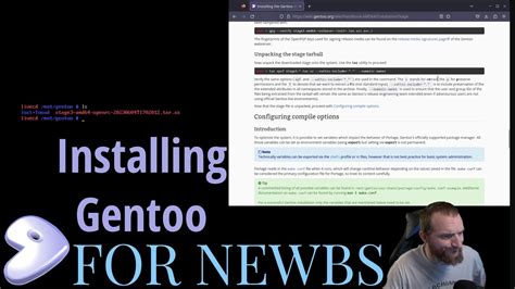 Ultimate Guide To Installing Gentoo Linux For New Users Youtube
