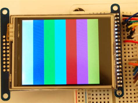 28 18 Bit Color Tft Lcd With Touchscreen Breakout Board Ili9325