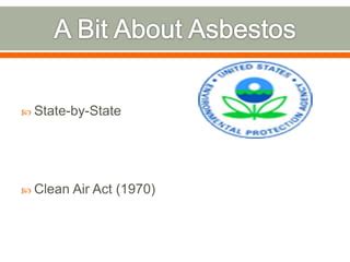 Asbestos Regulations And Schools Pptx