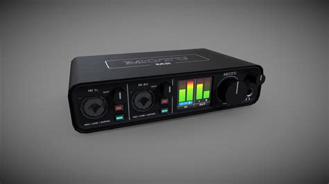 Motu M2 Audio Interface Download Free 3d Model By Blenderbirb