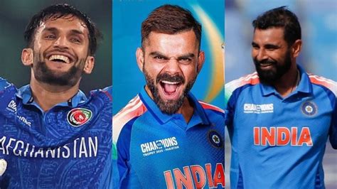 Icc Odi Rankings उमरजई बने नंबर 1 ऑलराउंडर कोहली ने रोहित को पछाड़ा