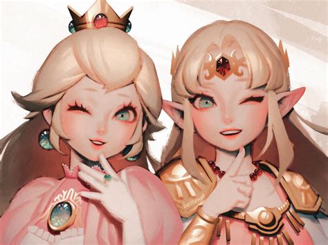 Ssbu Peach And Zelda2 Super Smash Brothers Ultimate Know Your Meme