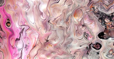 분홍색과 주황색 색조의 생동감 넘치는 추상 유체 예술 · 무료 스톡 사진