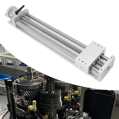 400mm 16 Manual Sliding Table Sfu1605 Ballscrew Linear Stage Actuator Cnc Slide