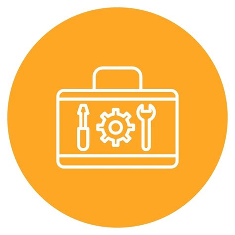 Premium Vector Toolbox Vector Illustration