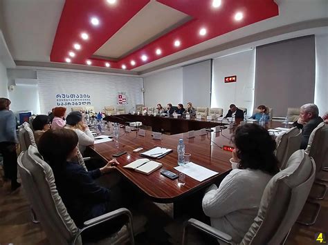 რუსთავის მუნიციპალიტეტის საკრებულოს სხდომათა დარბაზში შშმ პირთა საკითხებზე მომუშავე