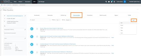 crm contact profile overview ims help center