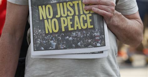 정의 없이는 평화도 없다 런던 시위