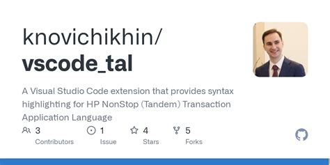 GitHub Knovichikhin Vscode Tal A Visual Studio Code Extension That Provides Syntax