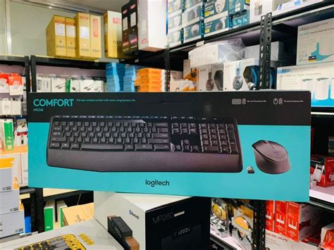 Logitech Mk345 Comfort Wireless Keyboard Mouse Combo Computers And Tech Parts And Accessories