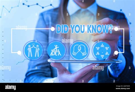 Writing Note Showing Did You Know Question Business Concept For When You Are Asking Someone If