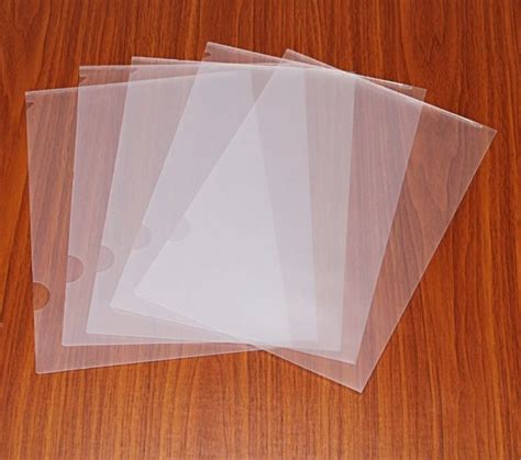 Pp L Folder For Keeping Documents Size A 4 At Rs 5 Piece In Delhi
