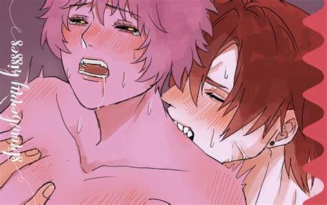 Rule 34 1boy 1boy1girl 1girls Bite Biting Biting Neck Blush Blush