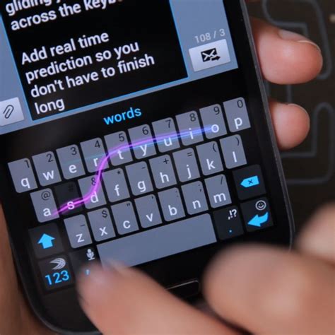 SwiftKey Introduces SwiftKey Flow A Swype Like Take On The Mind Reading Keyboard