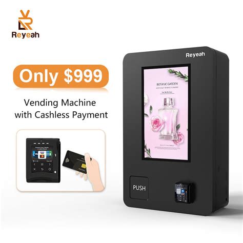 Automatic Mini Touch Screen Vending Mini Bar Counter Id Card Reader Vending Machine With Age