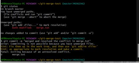 How To Fix Erroryou Have Not Concluded Your Merge Mergehead Exists Geeksforgeeks