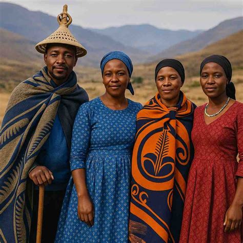 Complete Guide To Lesotho Clothing Basotho Blankets Mokorotlo Hat And