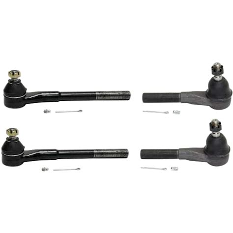 Truedrive® Front Driver And Passenger Side Inner And Outer Tie Rod