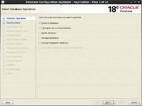 Step By Step To Configure Oracle 18c Database Using Dbca Method Oracledbwr