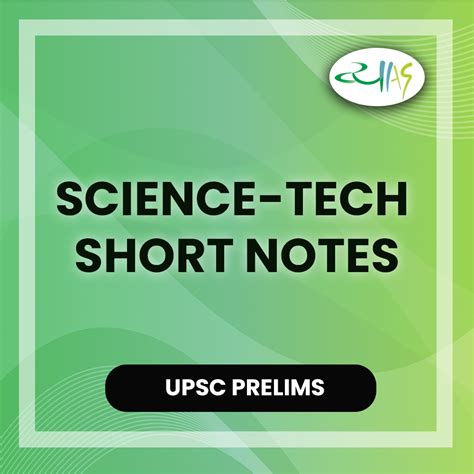 Science Tech Short Notes Vyasa Ias
