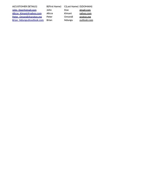 Excel Functions Test Pdf