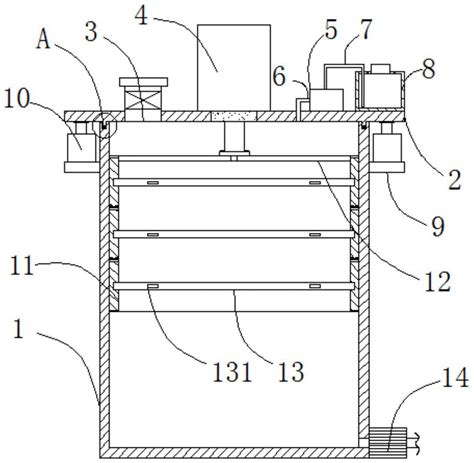 一种利用煤化工废弃硫化氢制抗焦虑药物用过滤装置的制作方法